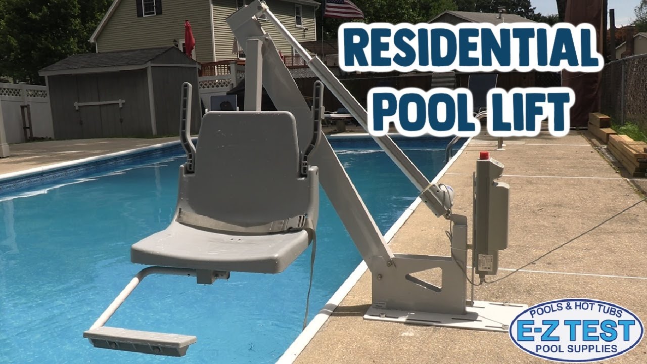 ADA Pool Lifts: Safe & Easy Access for Your Home Pool - YouTube