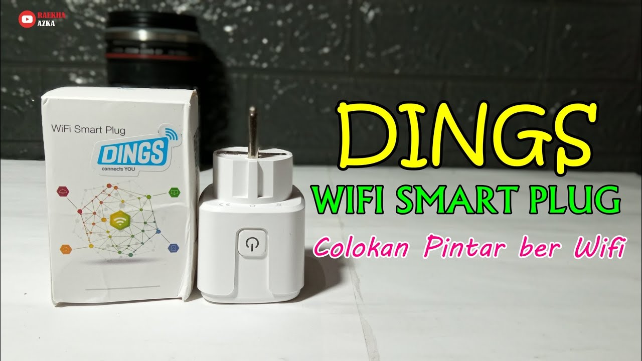 DINGS WIFI SMART PLUG - COLOKAN PINTAR - YouTube
