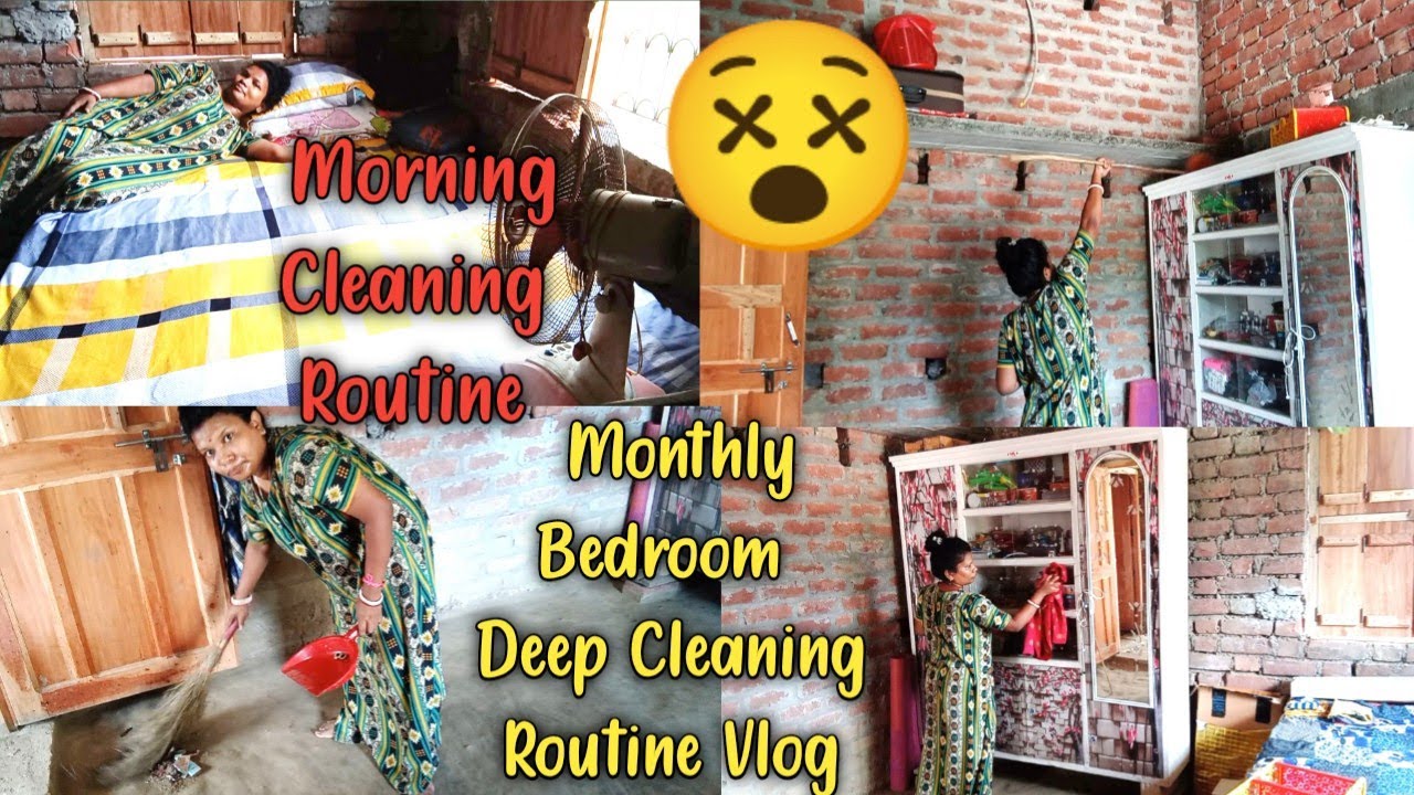 Indian Mom Super Busy Morning Routine Home Deep Cleaning Routine Vlog