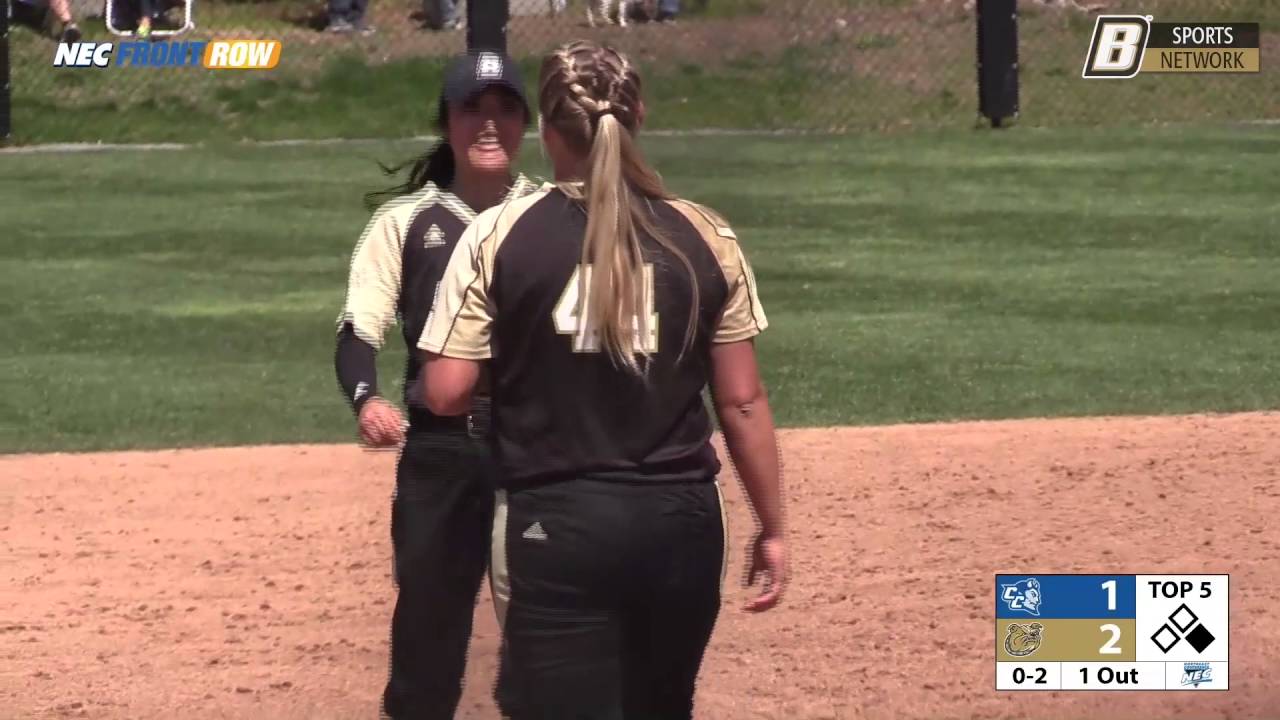 Softball vs. CCSU Highlights | Game 1 - YouTube
