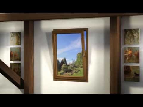 Inward opening windows | ARBO Windows - YouTube