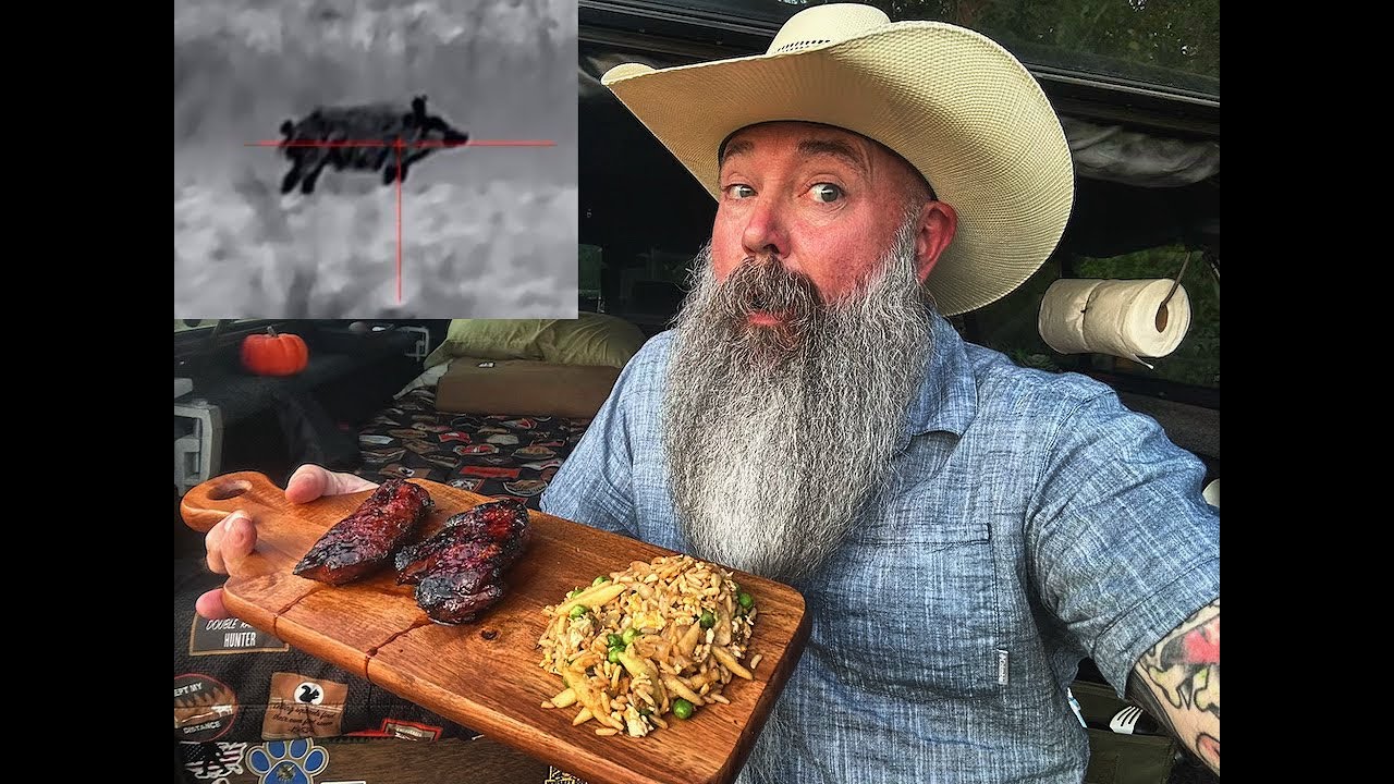 Feral Hogs, Chinese BBQ Pork, and Jalapeño Egg Fried Rice - YouTube