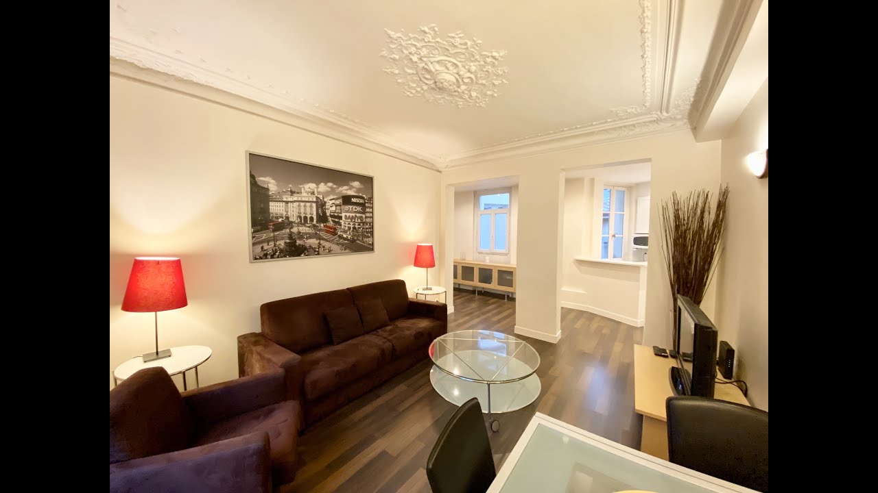 Paris T2 apartment for rent in Rue des Batignolles 75017 - YouTube