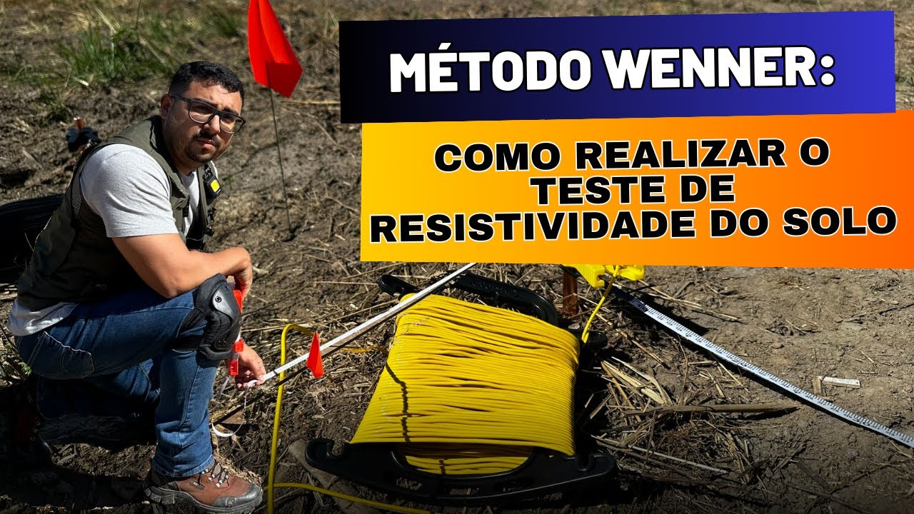 Método Wenner: Como Realizar o Teste de Resistividade do solo - YouTube