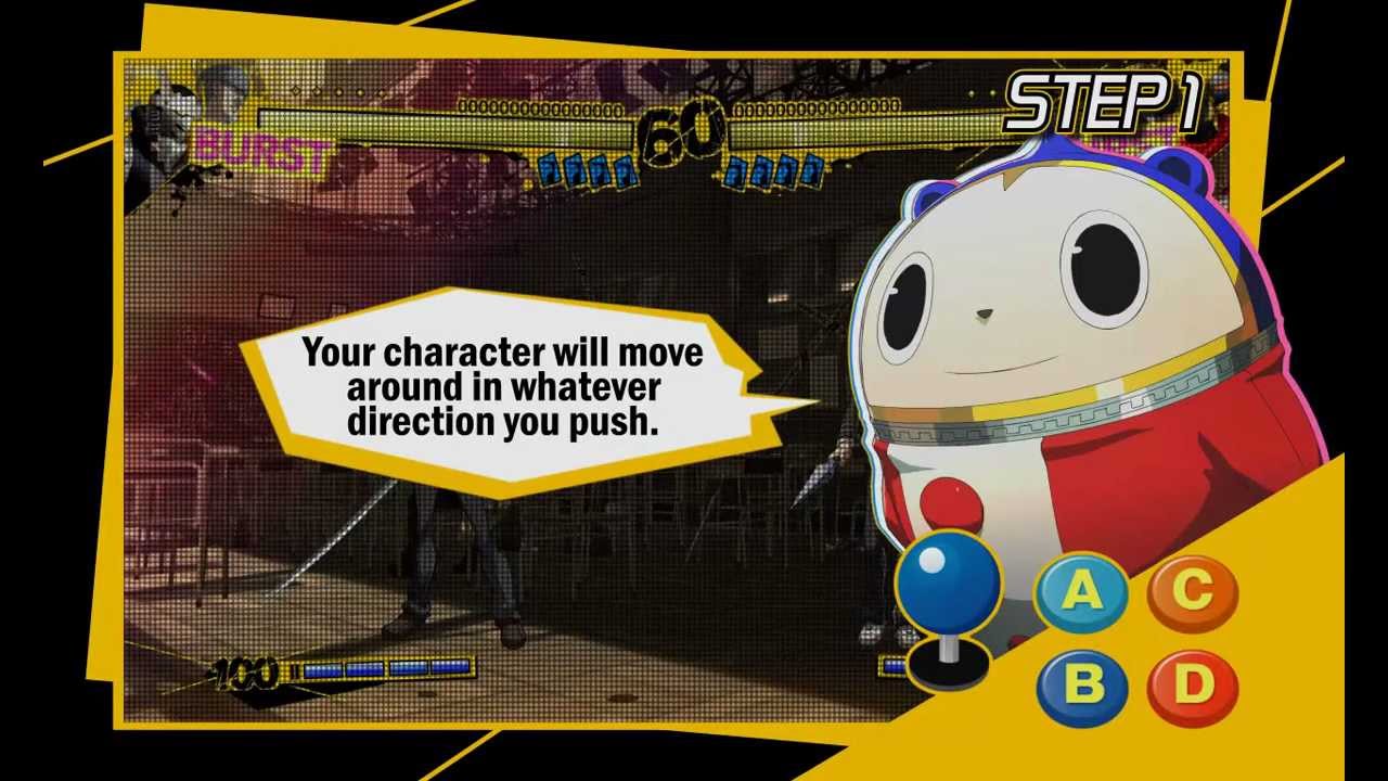 Persona 4 Arena - "Tutorial #1 - Basic Controls" - YouTube