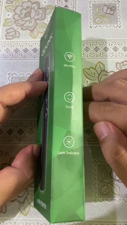 Unboxing laser pointer - YouTube
