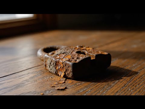 1900s Cast Iron Padlock Fully Revived | Asmr One-Object Restoration ...