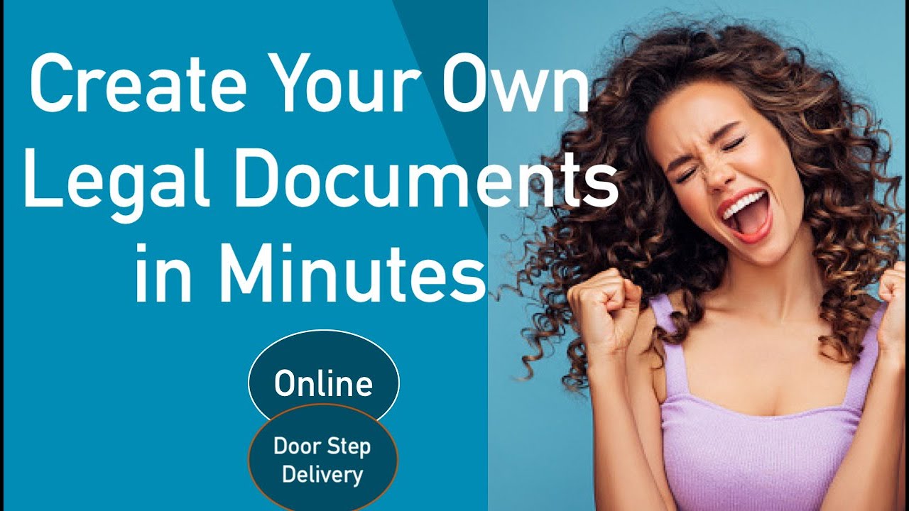 How to Create own Legal Documents online | in India - YouTube