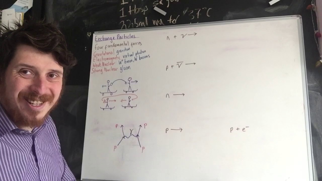 AQA A Level Physics - 3.2.1.5 Exchange Particles - YouTube