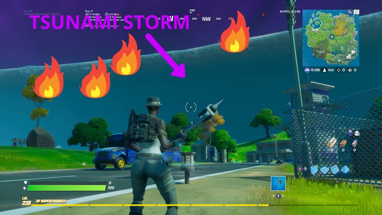 NEW TSUNAMI STORM IN FORTNITE (FORTNITE DOOMSDAY) - YouTube