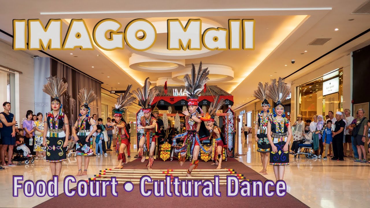 IMAGO Mall Kota Kinabalu: Food Court • Cultural Dance - YouTube