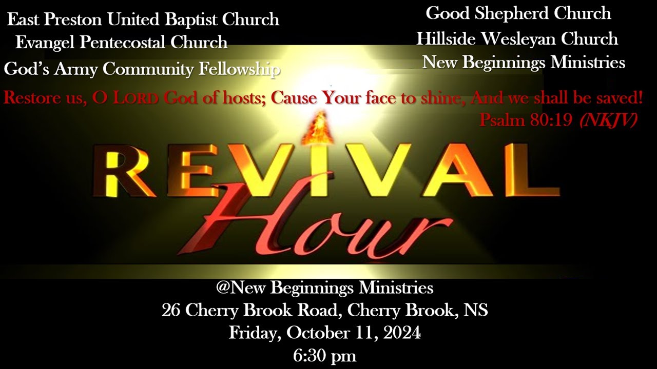 A Revival Hour - Collaborative Evening Worship and Prayer Service - YouTube