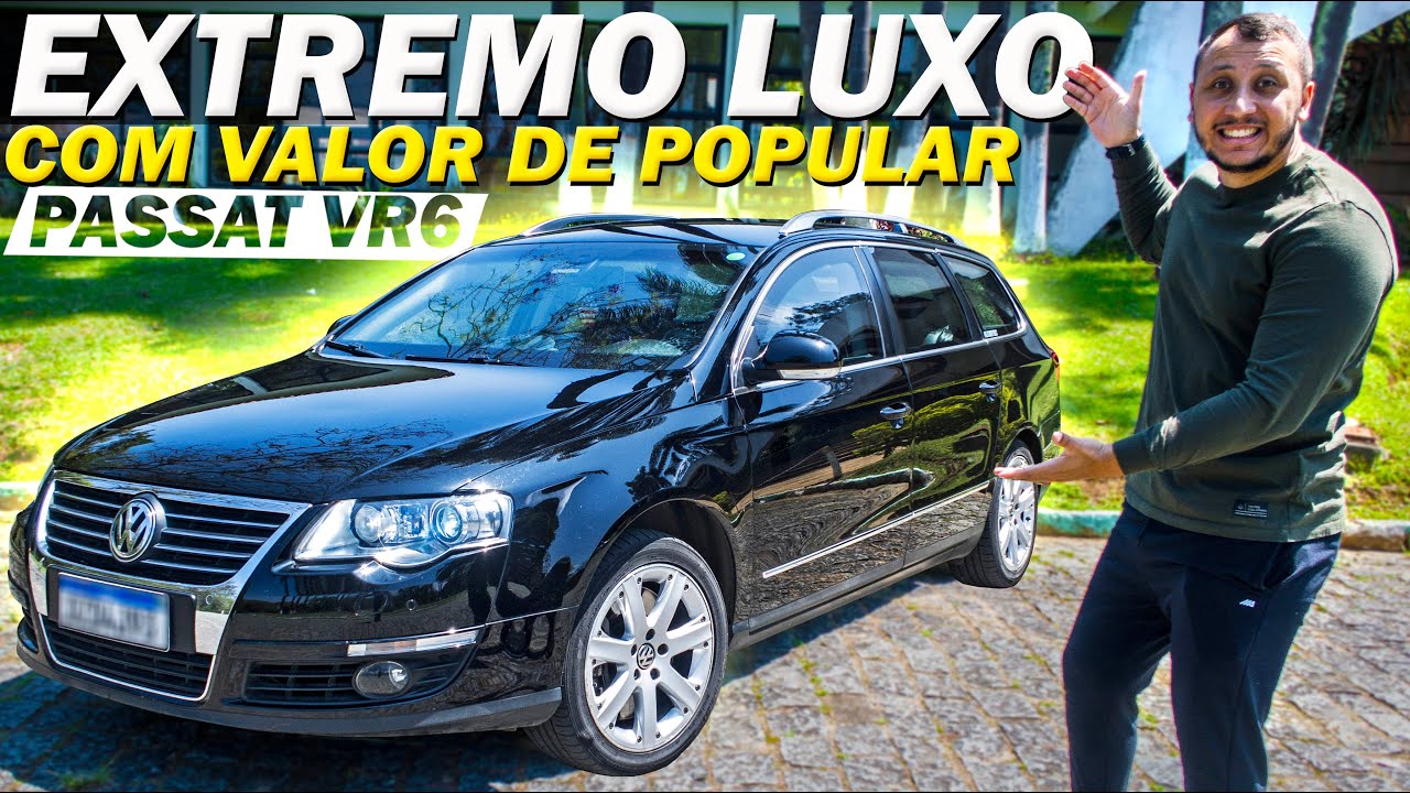 A LUXUOSA PERUA COM PRECINHO de VOYAGE😱 VOLKSWAGEN PASSAT VARIANT VR6 3 ...