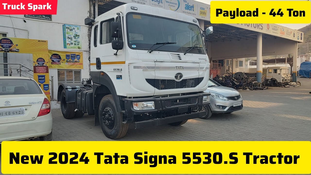 New 2024 Tata Signa 5530 BS6-2 Tractor Review || Features ...