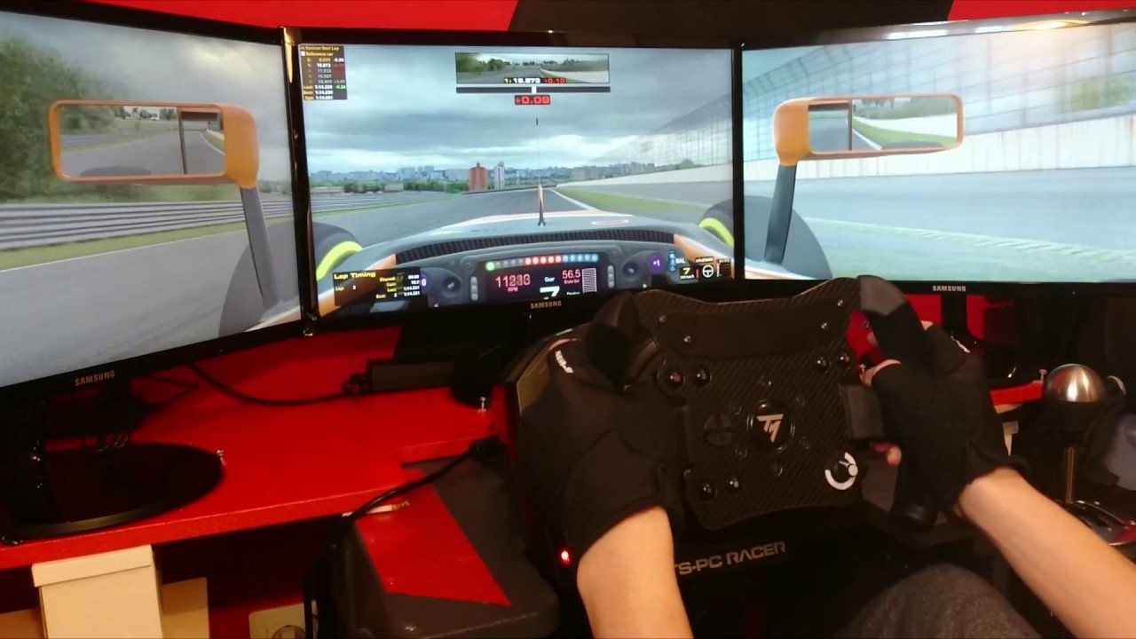 iRacing Triple Screens "3 fois plus.... " - YouTube