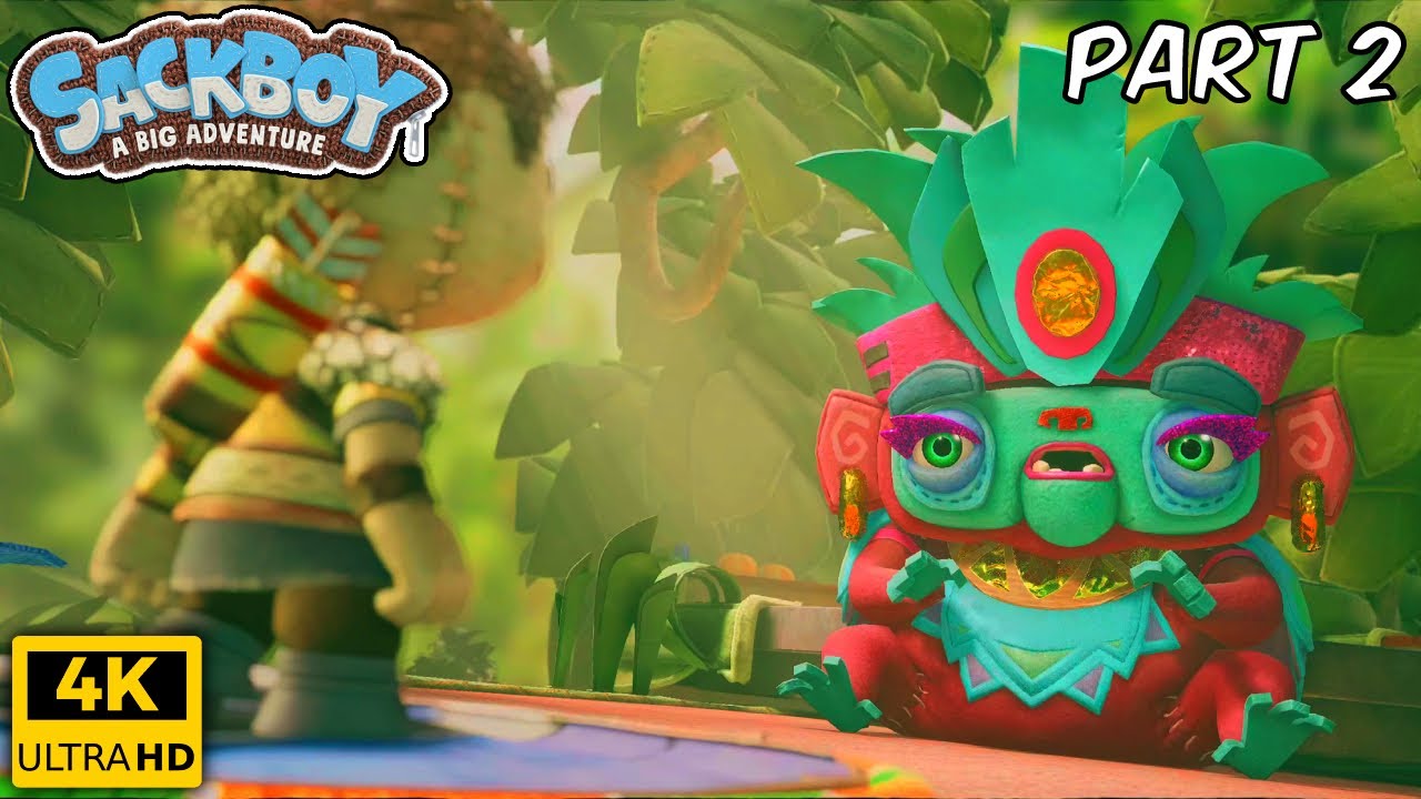 Sackboy: A Big Adventure | Two Player | Part 2 (NO COMMENTARY) [PS5 4K ...