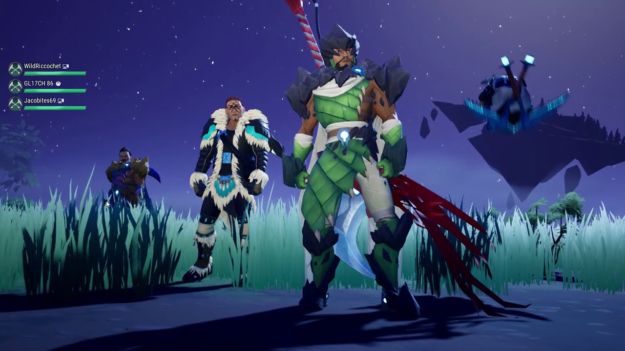 Dauntless Gameplay #1 :Lightning Shockwave armor and Fire Weapon - YouTube