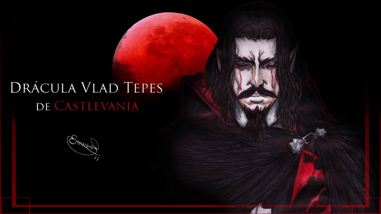 Drácula Vlad Tepes (Castlevania) Painting Process / Timelapse - YouTube
