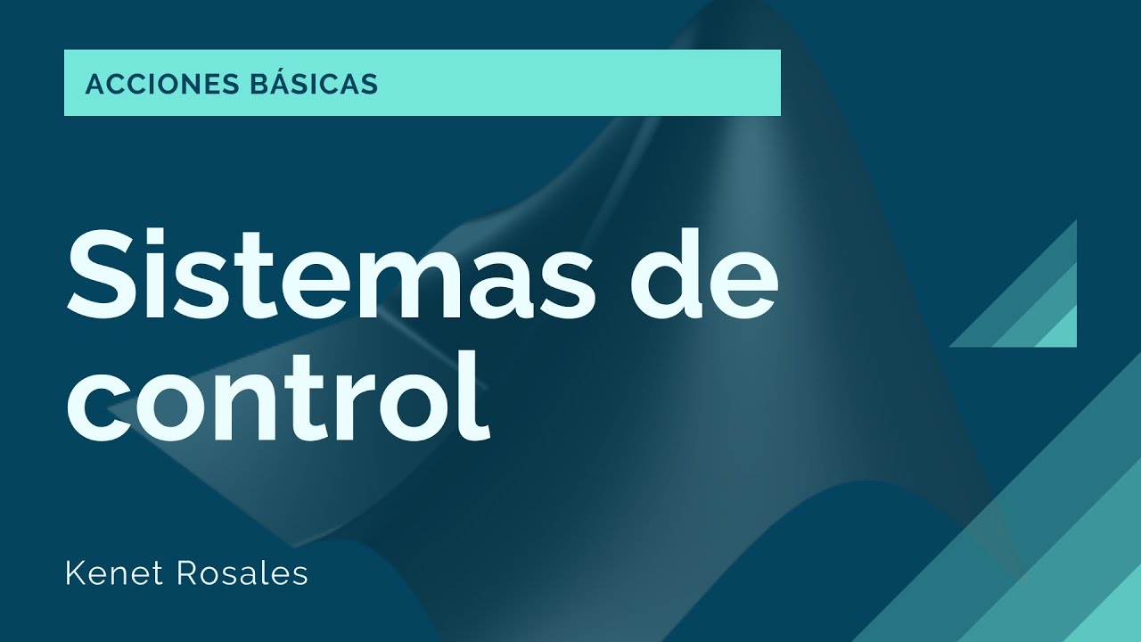 Sistemas de Control: Acciones Básicas (P, I, D, PD, PI, PID) - YouTube