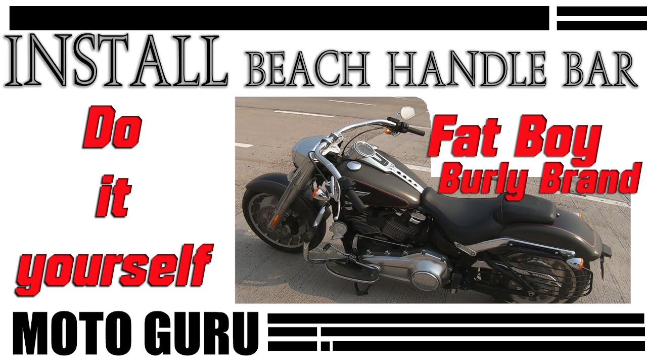 Softail Deluxe Burly Beach Bars