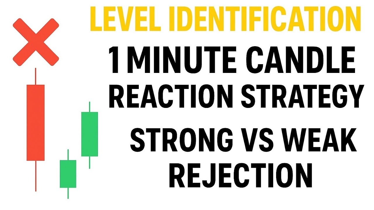 LIVE Candle Reaction Trading Part7 | Level Identification ...