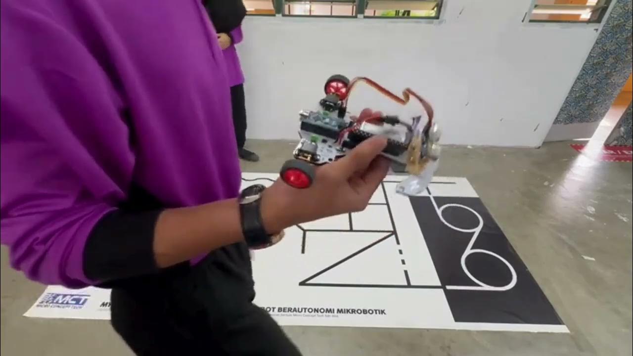 RAKAMAN VIDEO PERTANDINGAN MIKROBOTIK KUMPULAN 2 - YouTube