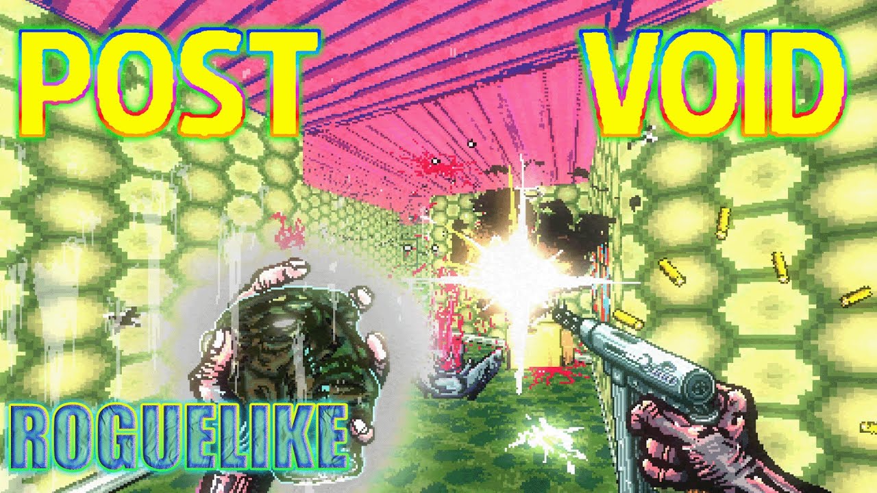 Hypnotic First Person Roguelike Not For The Weak | POST VOID - YouTube