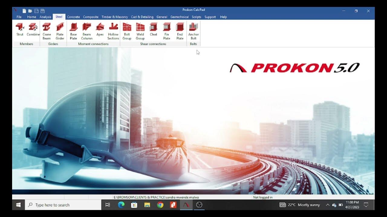 INTRODUCTION TO PROKON 5.0 - YouTube