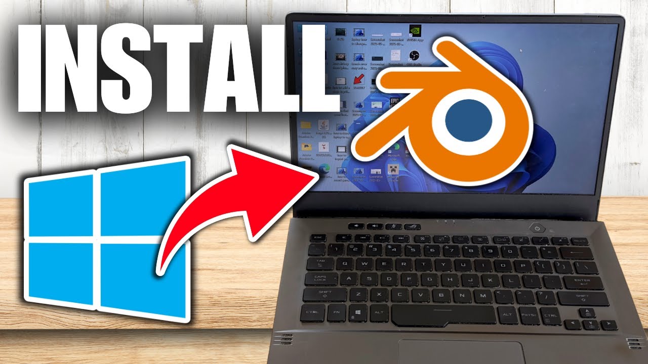 How To Download Blender on Laptop & PC (Windows 11) - YouTube