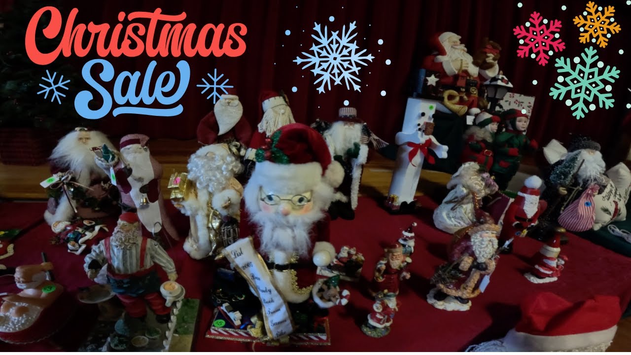 This Christmas Rummage Sale Never Disappoints! Stocking My eBay Store ...