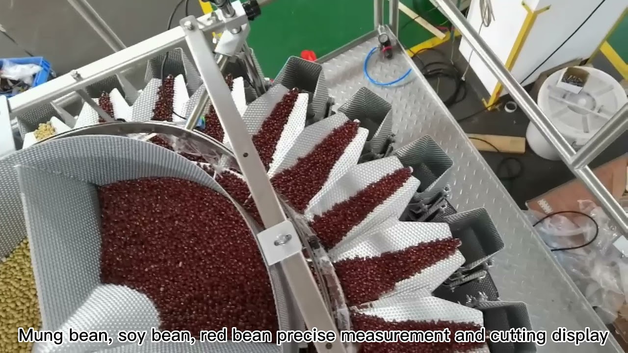 Beans Packaging Machine - YouTube