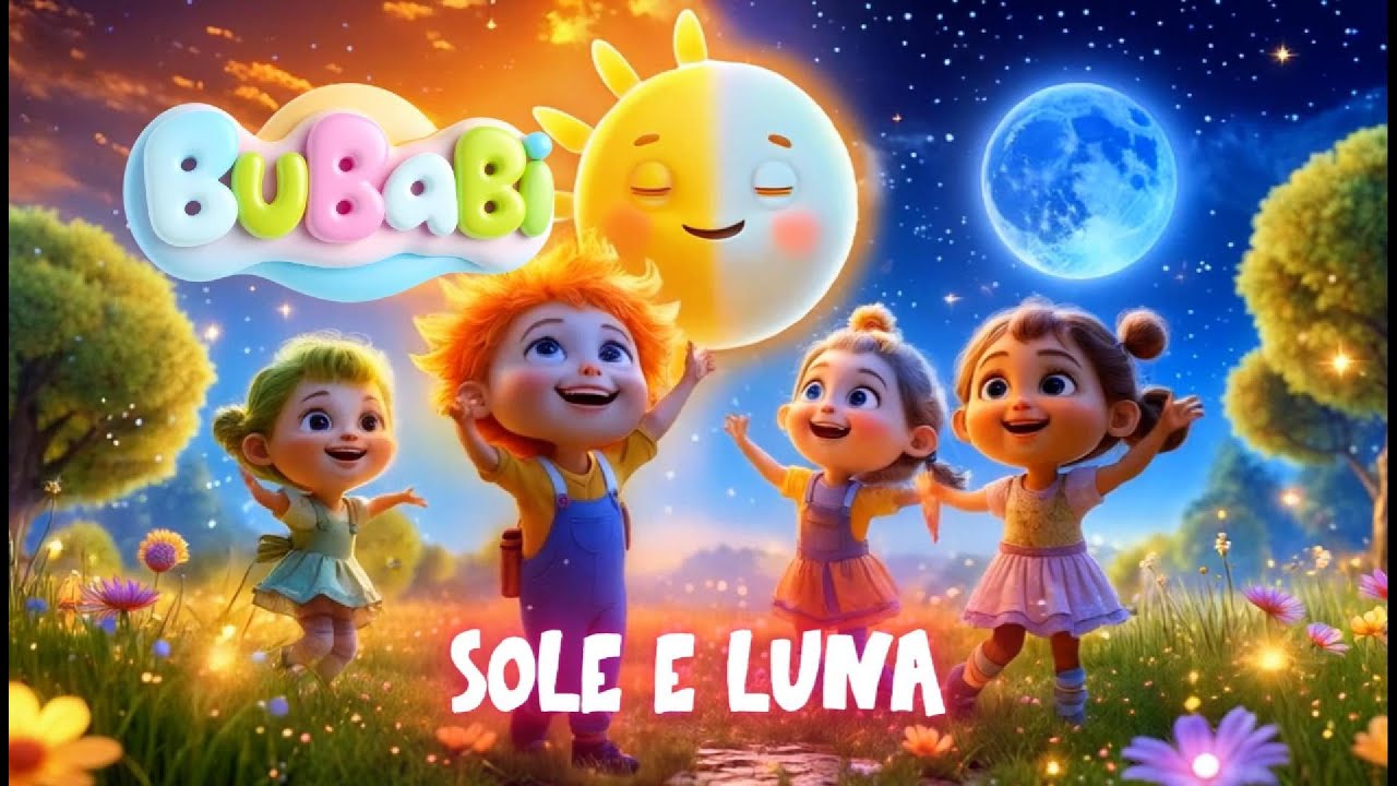 BUBABi – Sole e Luna | Canzone Filastrocca Divertente ed Educativa per ...