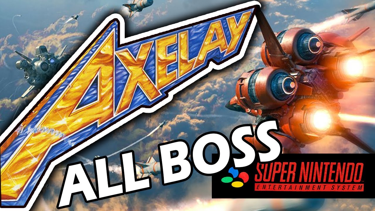 AXELAY - All Boss + Ending [Super Nintendo] - YouTube