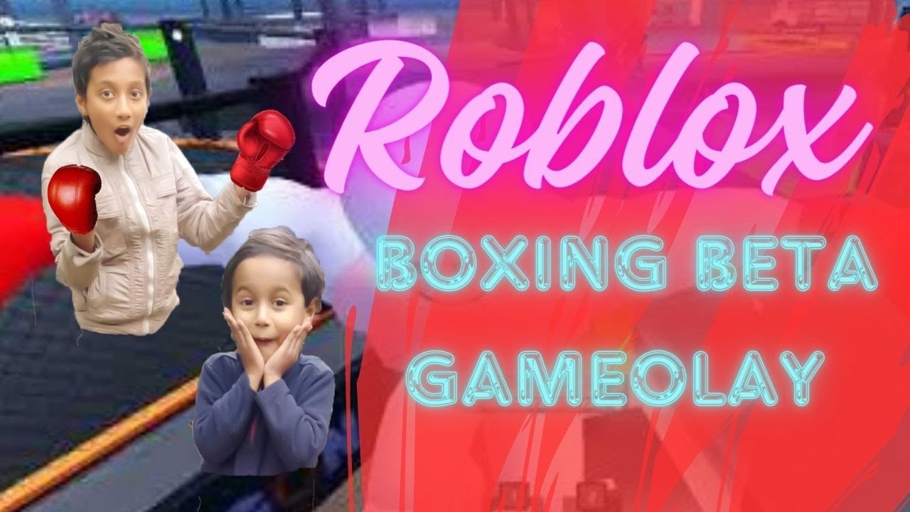 roblox boxing beta gameolay | super popo game saad - YouTube
