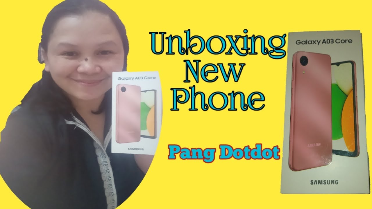 Unboxing Vlogging Phone /Samsung #unboxing #vlogging #samsunga03core ...