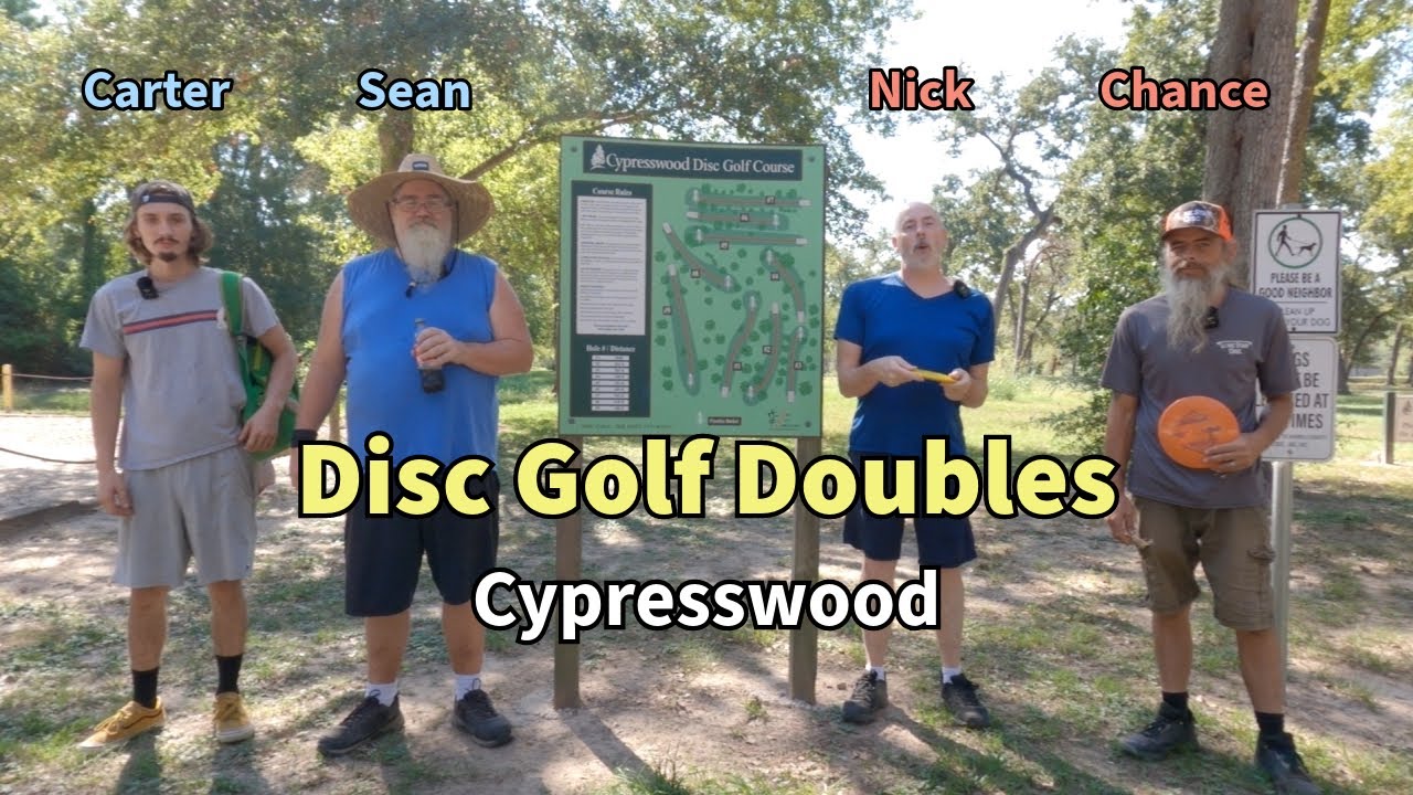 Disc Golf Doubles at Cypresswood - YouTube