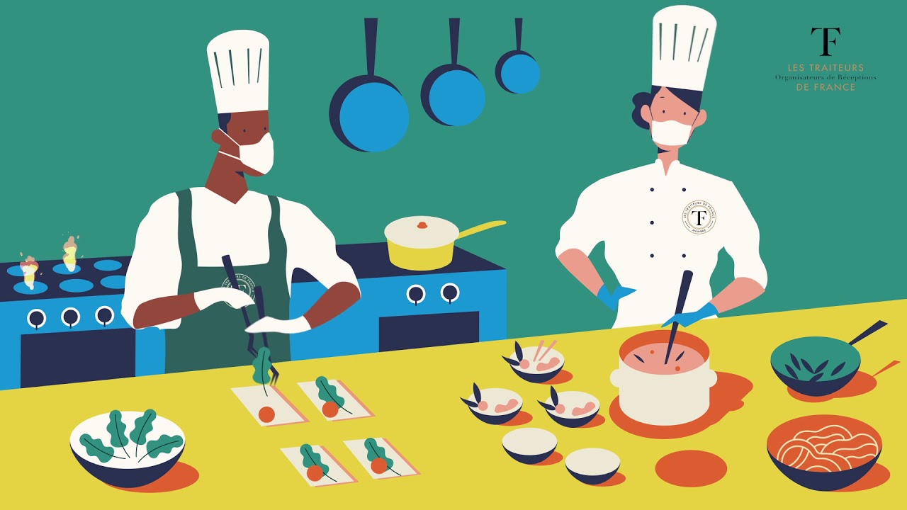 MOTION DESIGN TRAITEURS DE FRANCE ET LA MAISON PENNARUN - YouTube