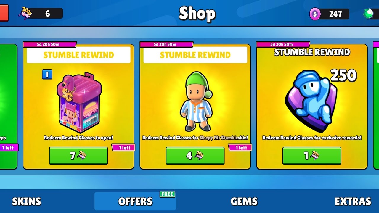 STUMBLE GUYS NEW EVENT 2025 STUMBLE REWIND - YouTube