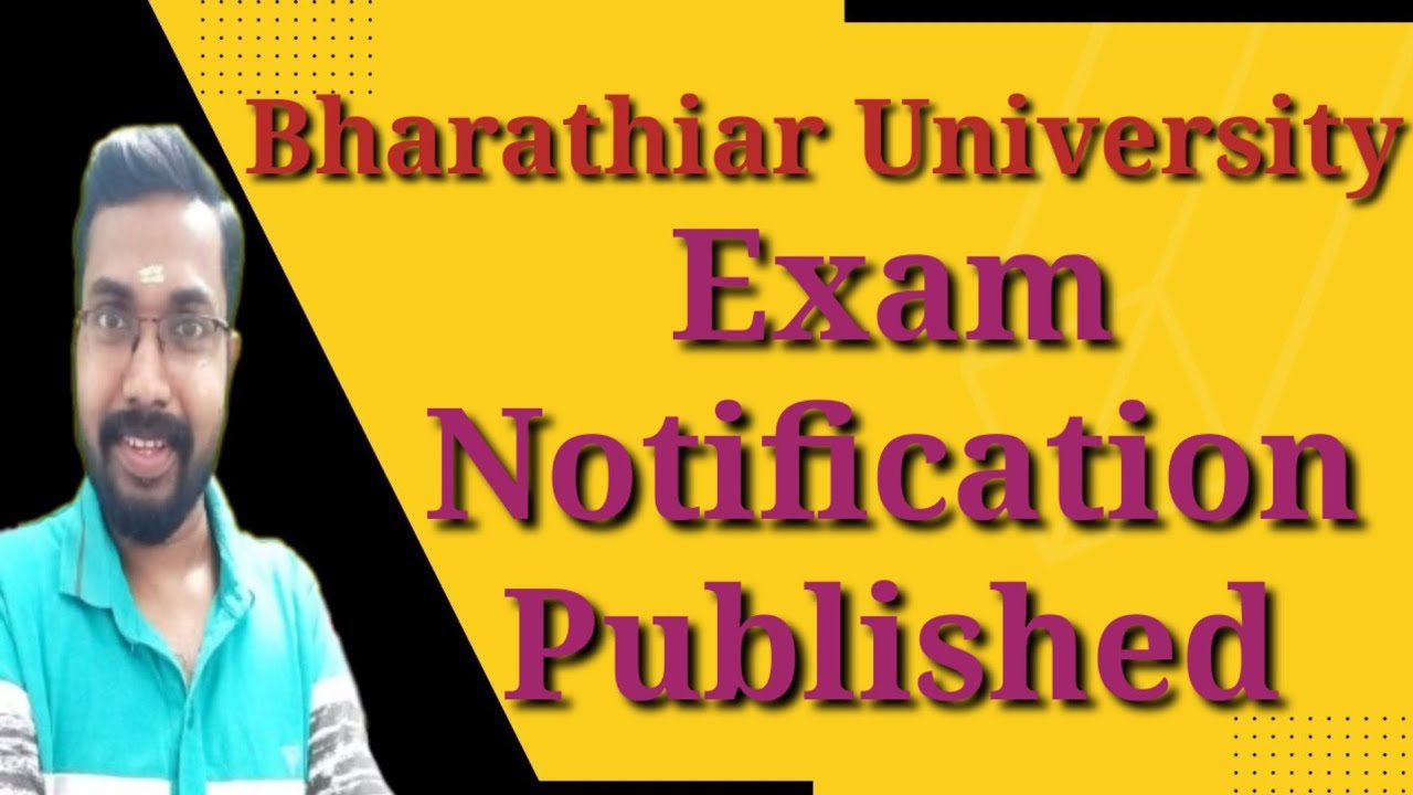 Bharathiar University Exam Notification Published KCS Classes YouTube bharathiar-university-exam-notification-published-kcs-classes-youtube