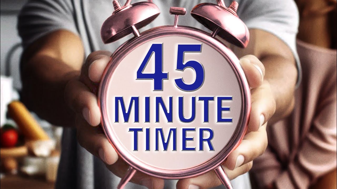 CLEAN YOUR KITCHEN | 45 Minute Motivational Timer - YouTube