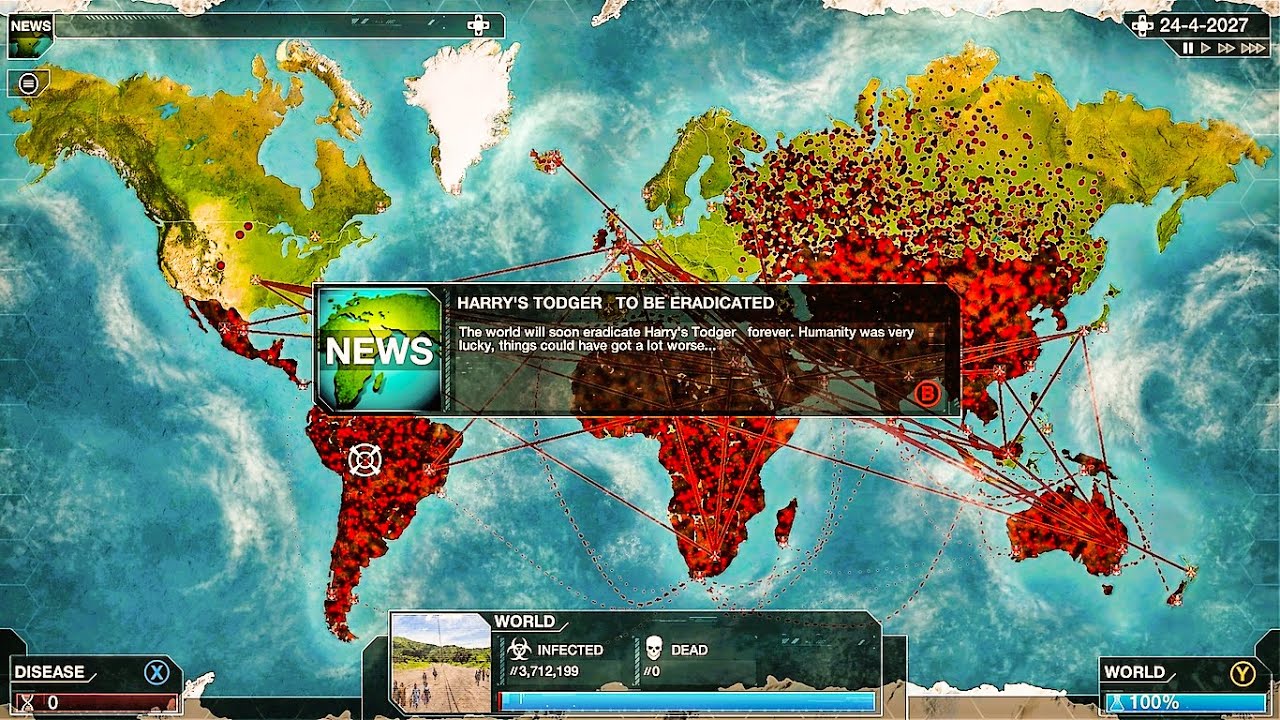 Plague Inc Evolved - "Prince" Harry's Todger ERADICATED by HUMANITY ...