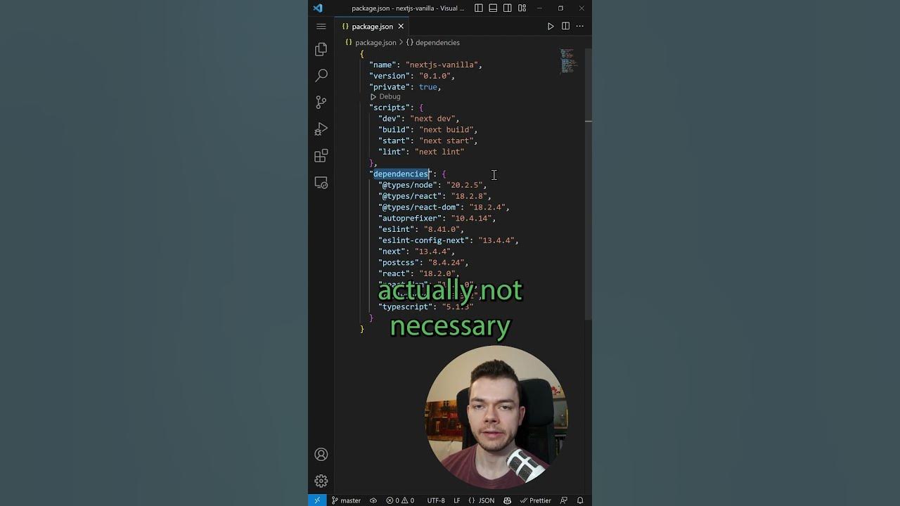 Dependencies Vs Devdependencies In Nextjs Youtube