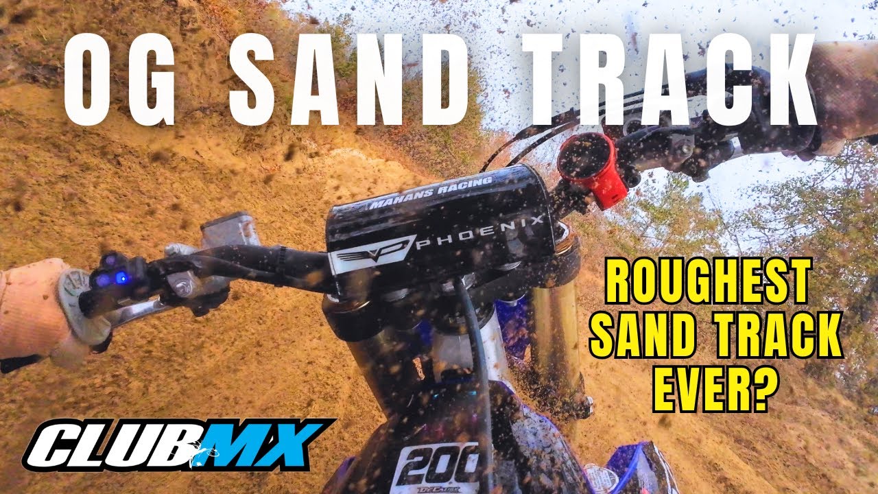 Club MX OG Sand Track POV! Roughest Track Ever? - YouTube