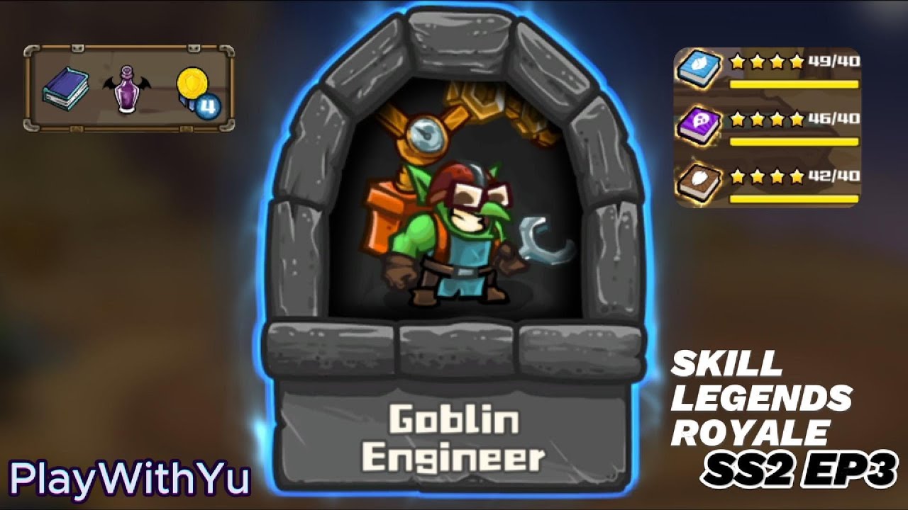 Goblin Engineer สายเวทย์ vs Rank 1 server (ณ เวลา นั้น) | Skill Legends ...