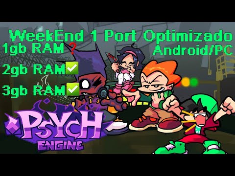 FNF' WeekEnd 1 Psych Engine Port Android/PC - YouTube