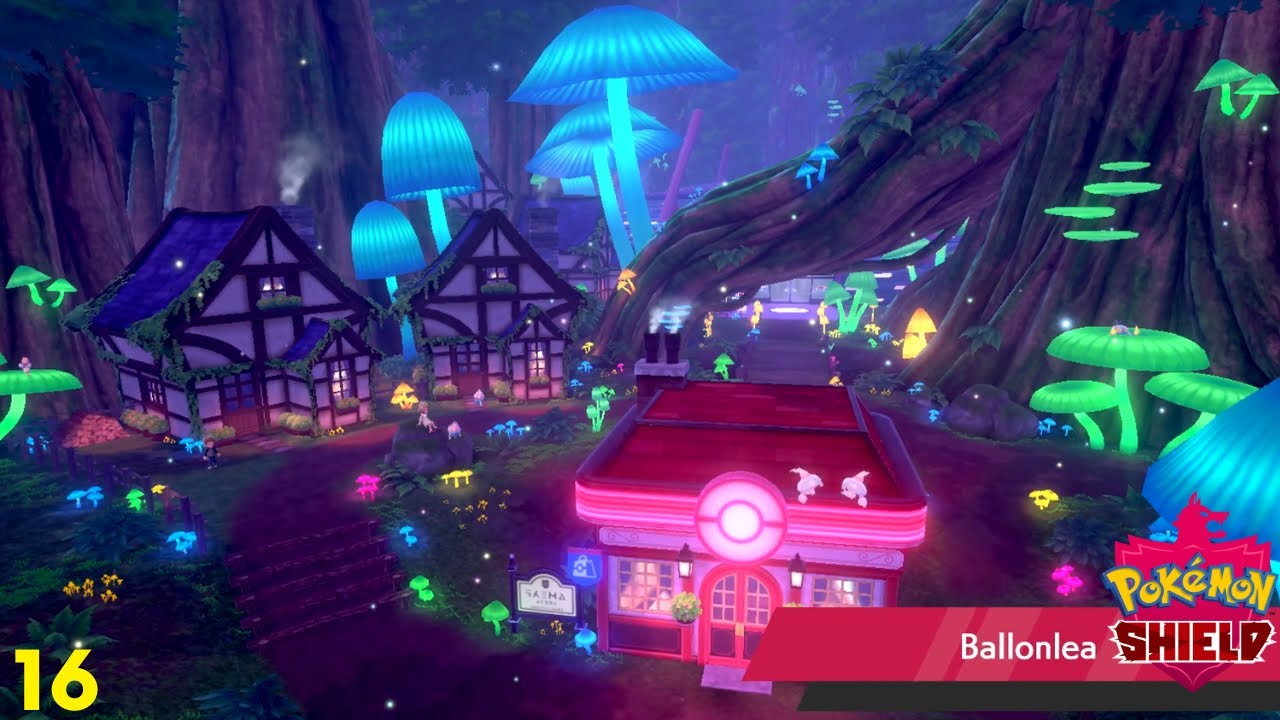 Arriving in Ballonlea from Stow-on-Side - Pokemon Shield Playthrough ...
