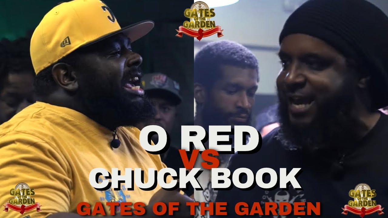 O RED vs CHUCK BOOK | GATES of the GARDEN | RAP BATTLE - YouTube