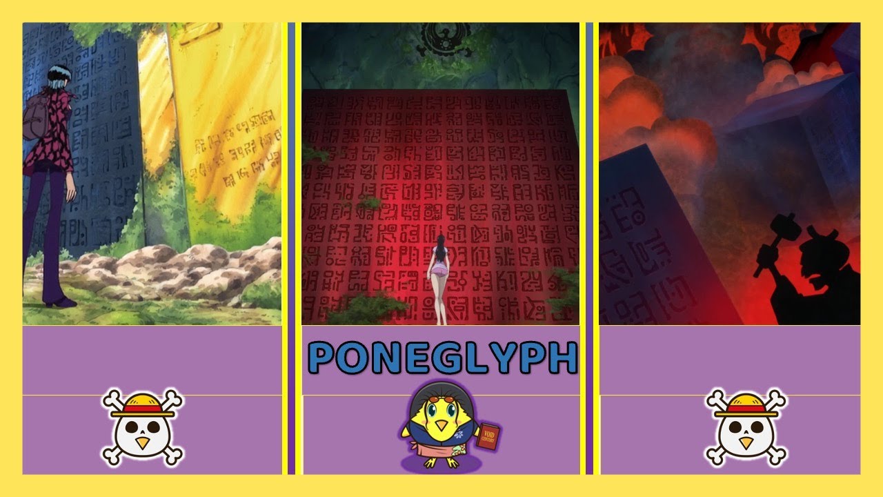 Every Poneglyphs that Appears in One Piece #NicoRobin - YouTube