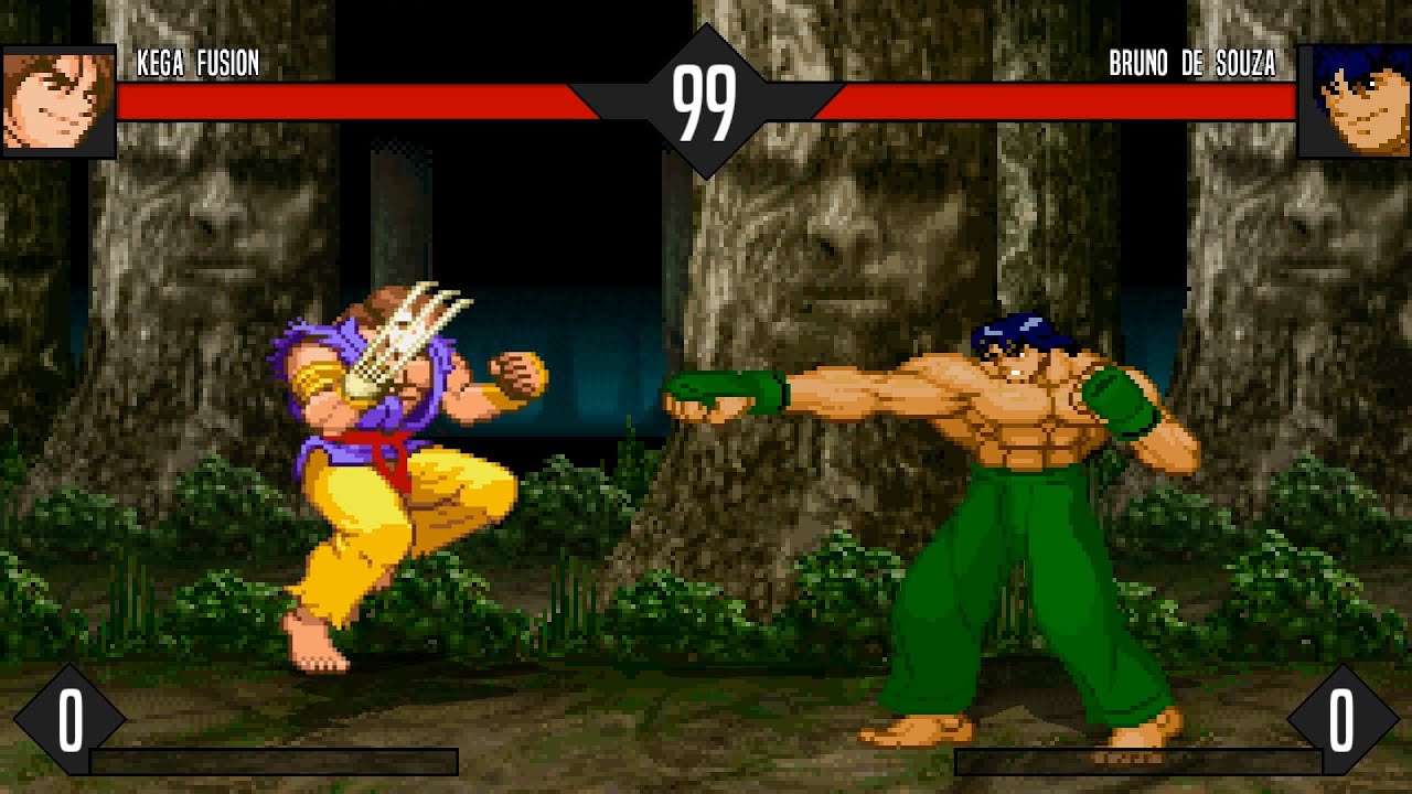 MUGEN - Kega Fusion vs. Bruno de Souza - Download - YouTube