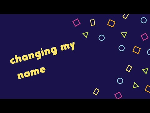 Name change (yay) - YouTube